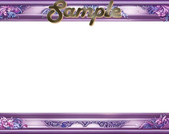 Set of 4 Digital Frames 1920 X 1080 PNG Files - Etsy