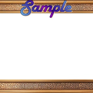 Set of 4 Digital Frames 1920 X 1080 PNG Files - Etsy