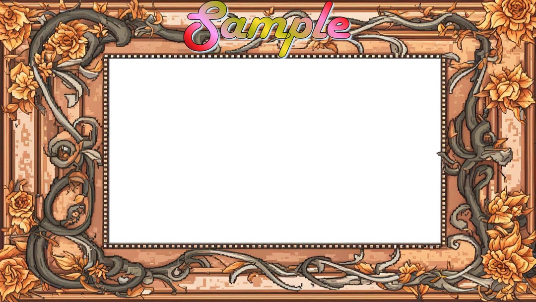 Set of 4 Digital Frames 1920 X 1080 PNG Files - Etsy