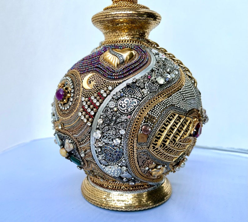 Jeweled Table Lamp - Etsy