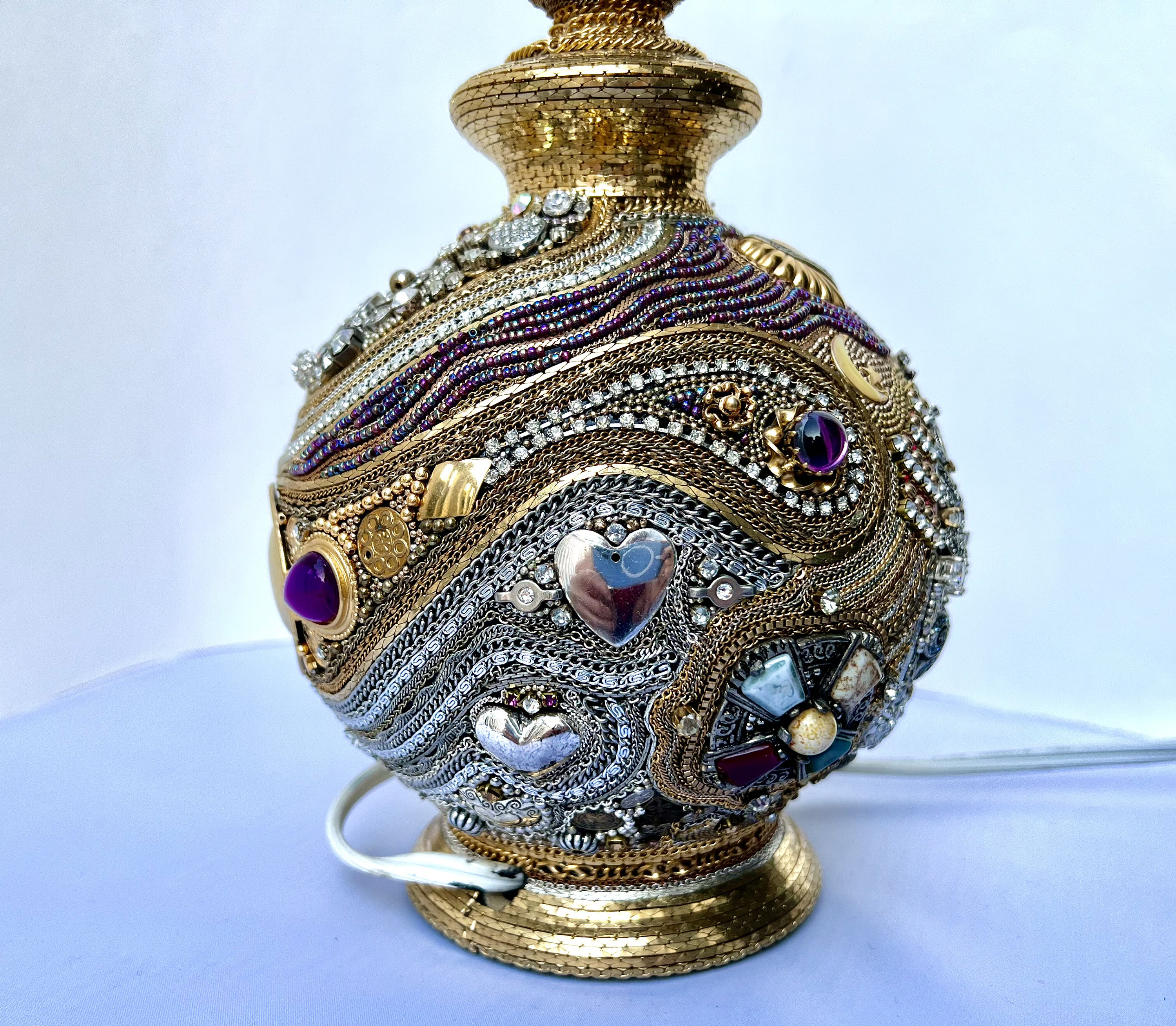 Jeweled Table Lamp - Etsy