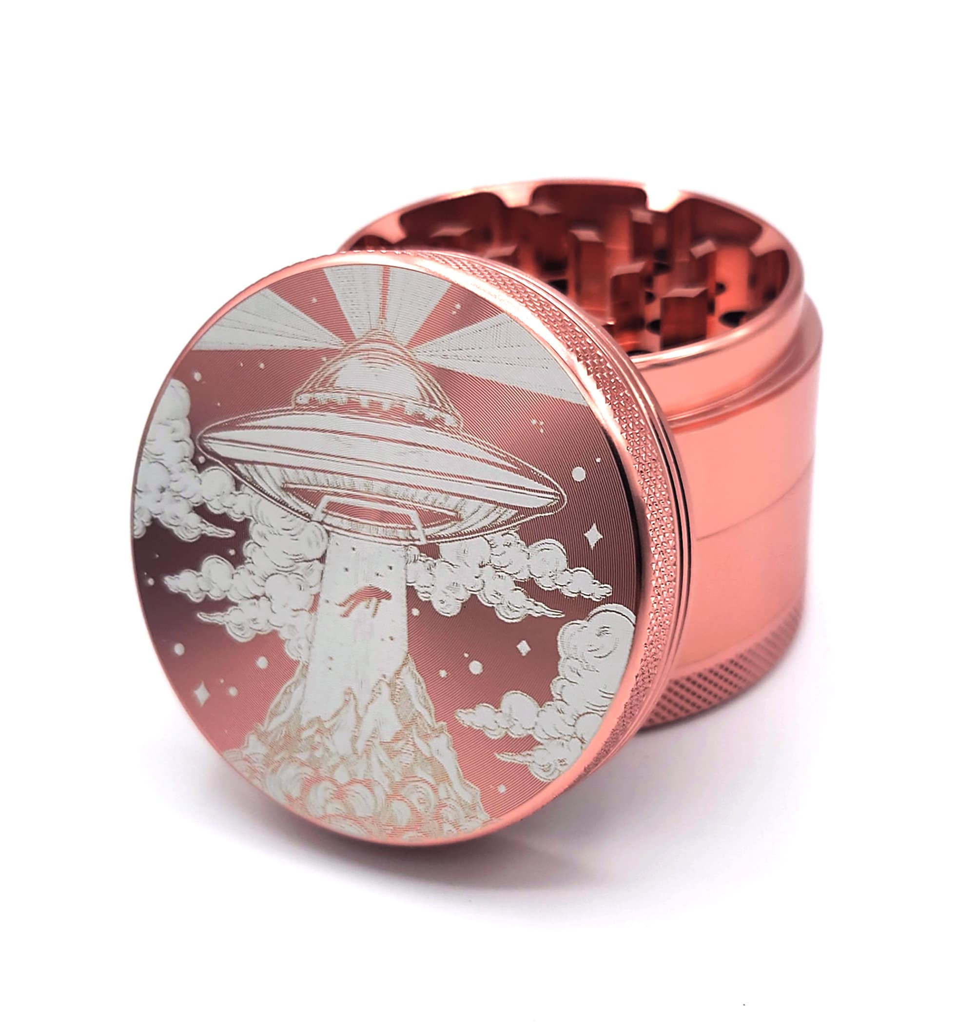 UFO Abduction Herb Grinder Alien Grinder 2.2 4 - Etsy