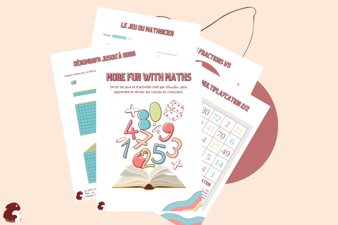 Instant Download More Fun With Maths Etsy
