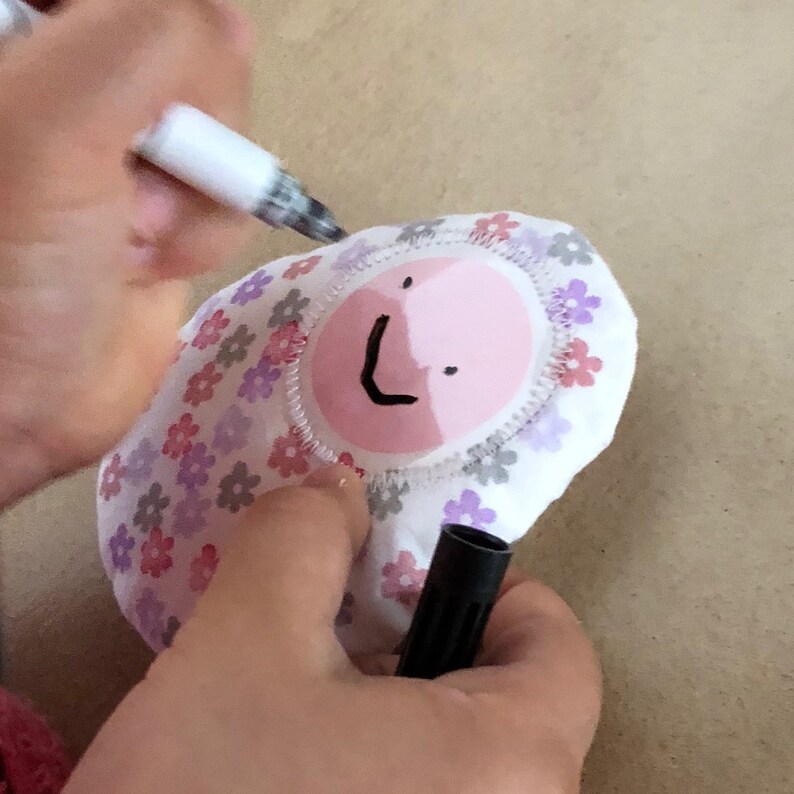 Emotion Soft Doll Cuddly Toy to Express Feelings Draw and - Etsy