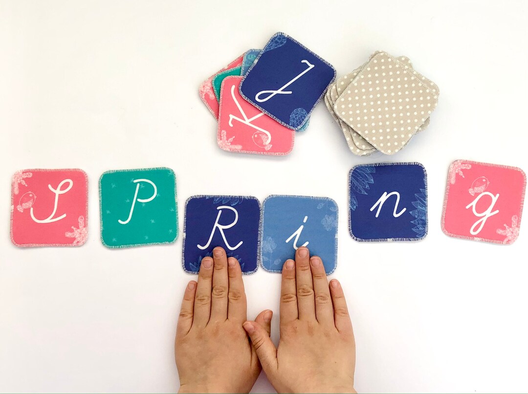 Alphabet Card Game Game to Learn to Write Letters - Etsy