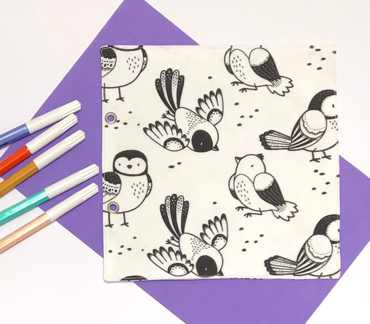 DOUBLE Coloring Page Special Edition Trois Petits Potes X - Etsy