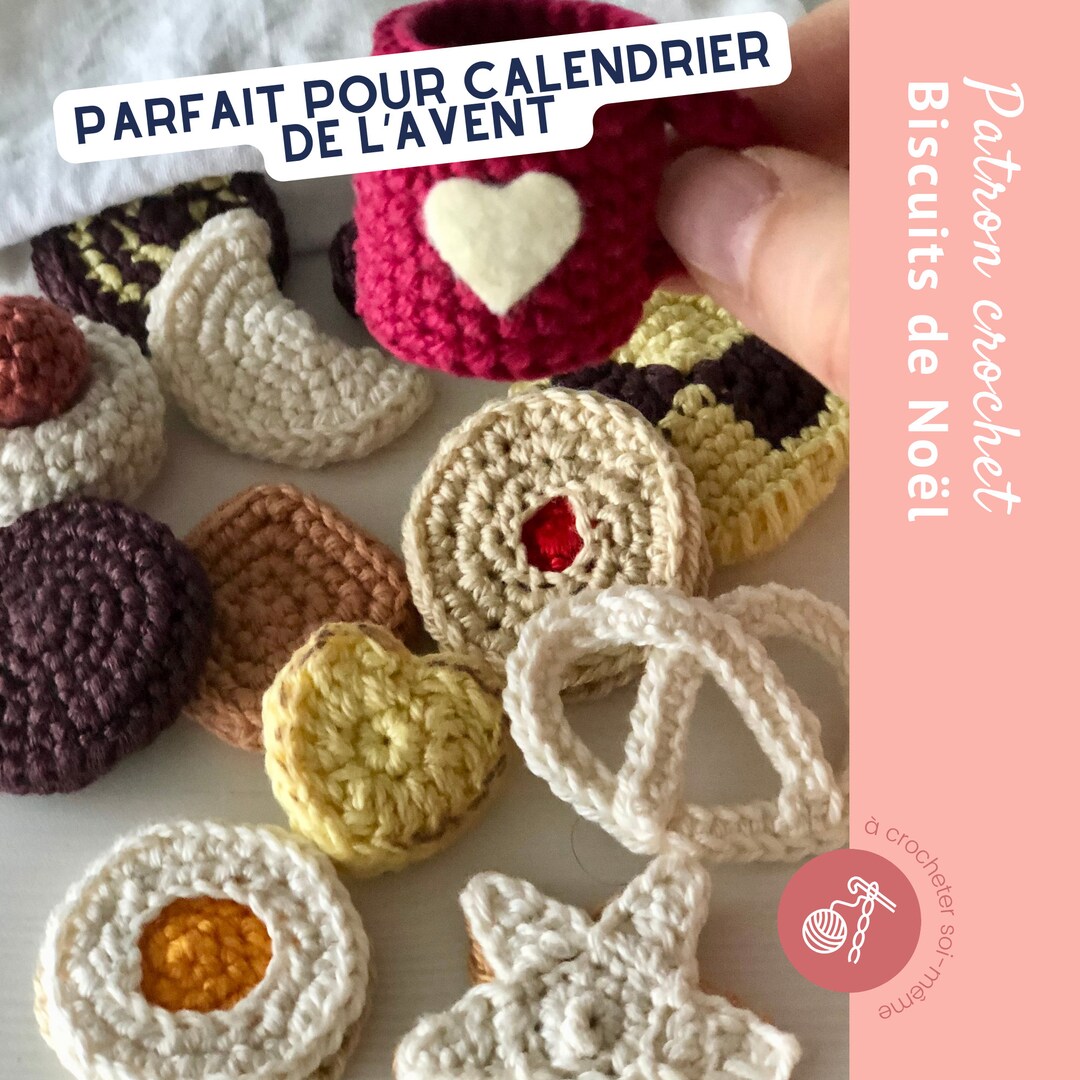 Crochet Pattern for Christmas Cookies for a Tea Party Set for Kids - Etsy