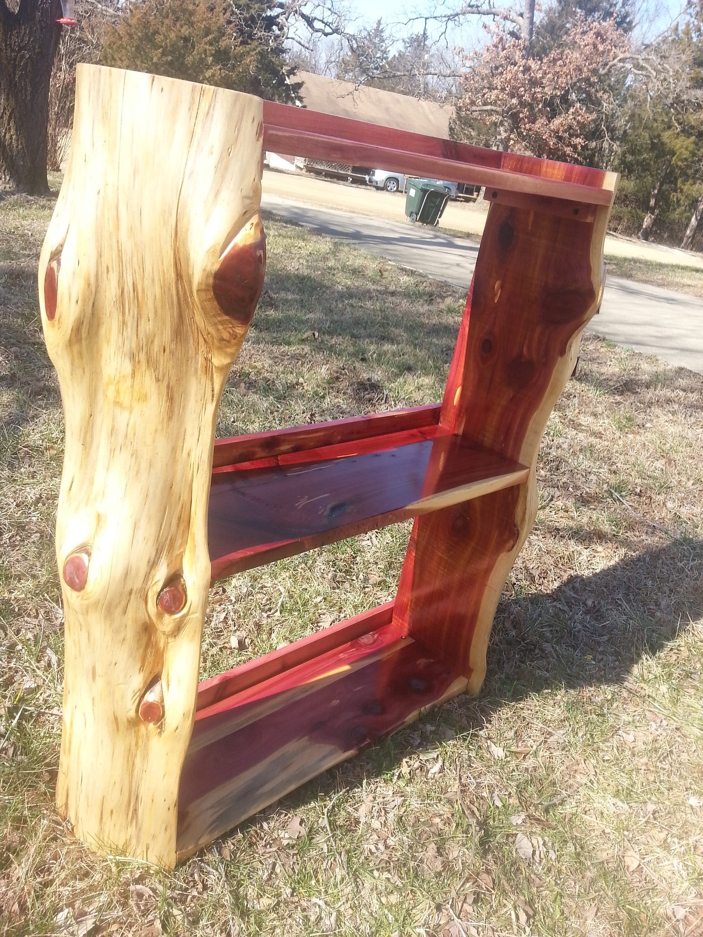 Small Cedar Bookshelf | Etsy