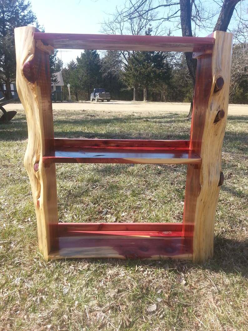Small Cedar Bookshelf - Etsy