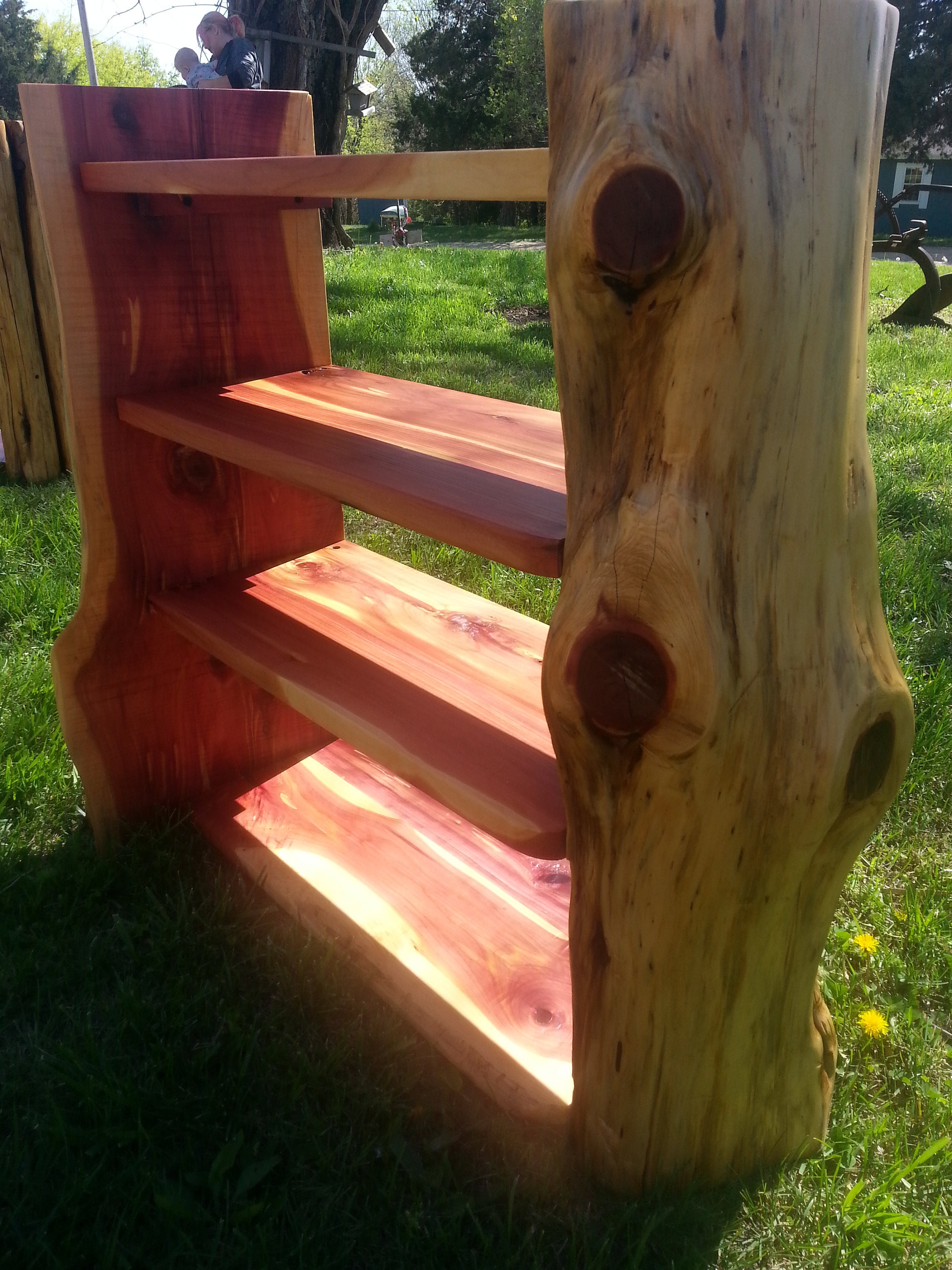 Small Cedar Bookshelf | Etsy