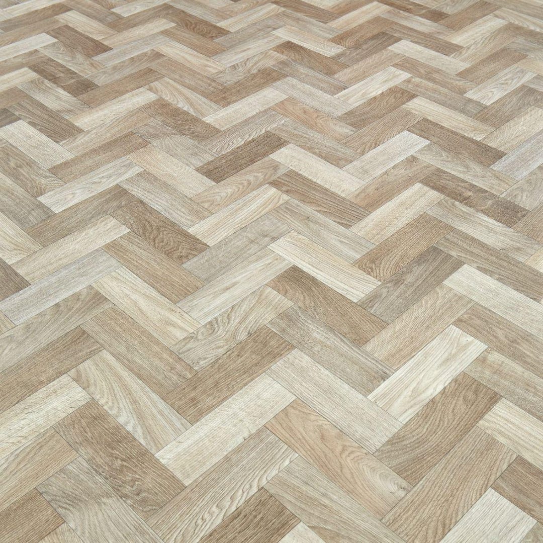 Herringbone Chevron Sheet Vinyl Flooring. 2 Metre Wide Roll. (78") - Etsy