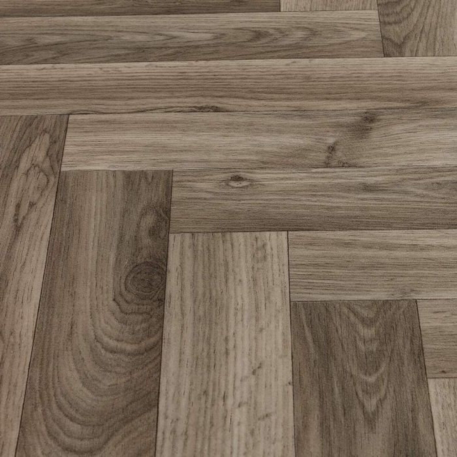 Herringbone Parquet Dark Oak Sheet Vinyl Flooring. 2 Metre - Etsy