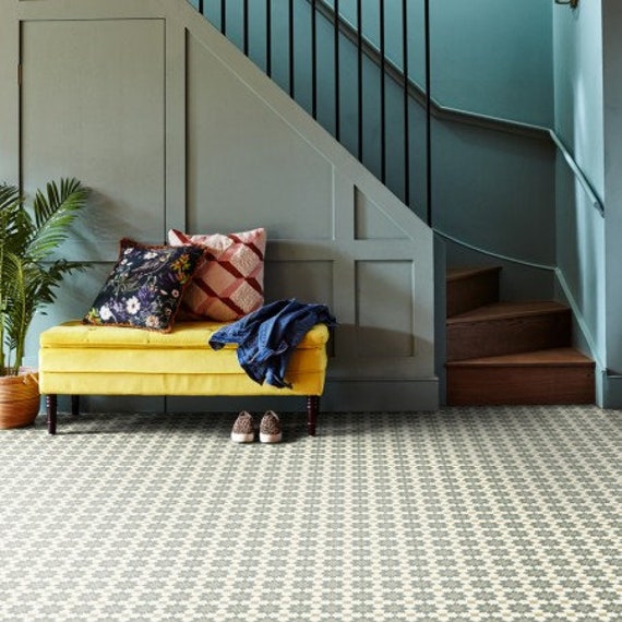 Retro vinyl flooring store