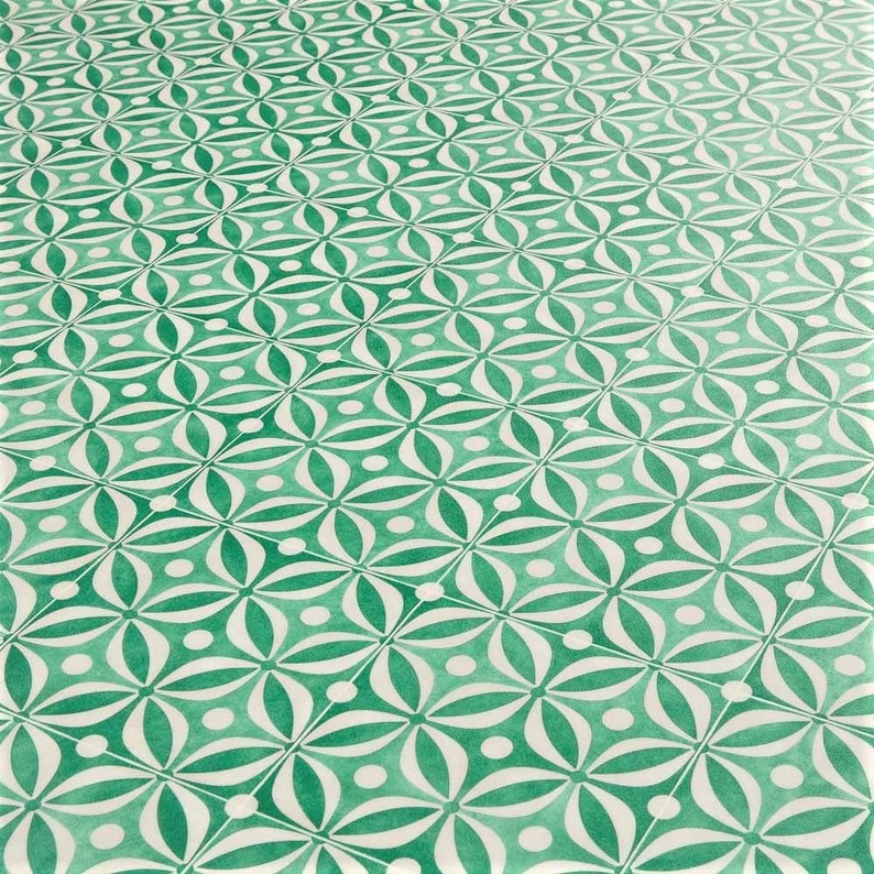 Mid Century Emerald Sheet Vinyl Flooring. 2 Metre Wide Roll. | Etsy ...