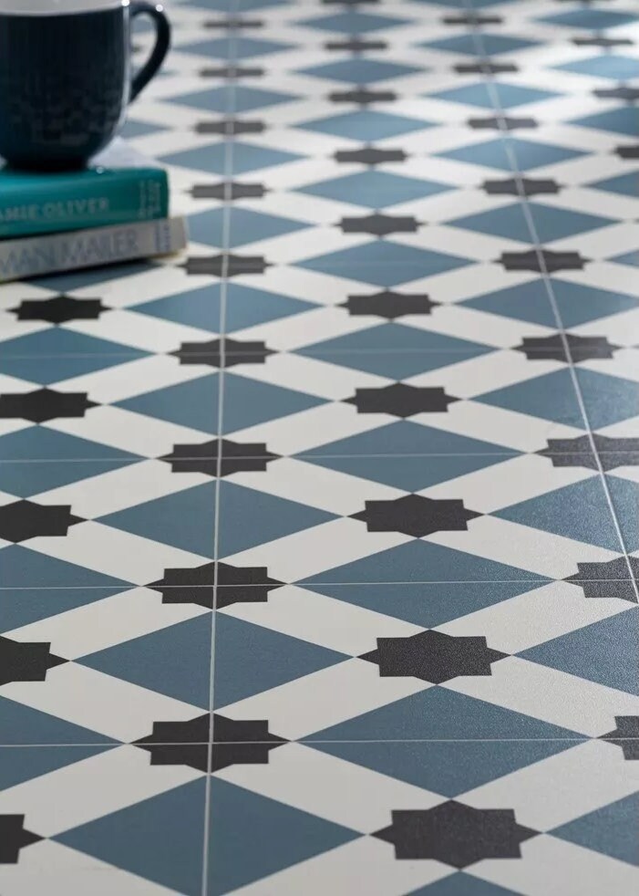 Victorian Pattern Vinyl Flooring