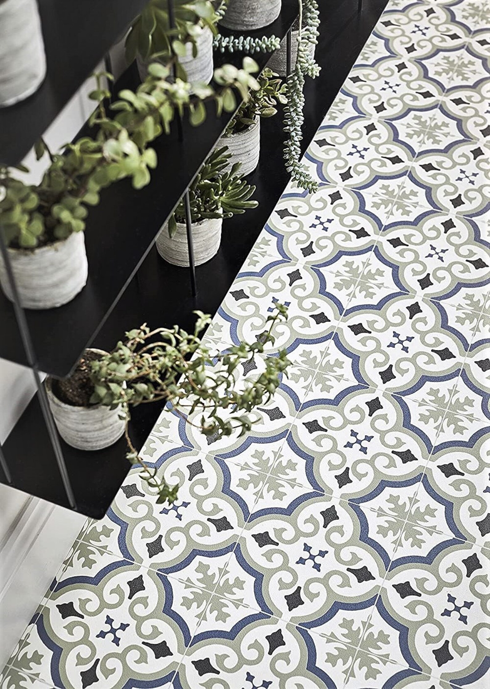 Cuenca Blue Sheet Vinyl Flooring. 2 Metre Wide Roll. - Etsy