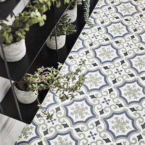 Cuenca Blue Sheet Vinyl Flooring. 2 Metre Wide Roll. - Etsy