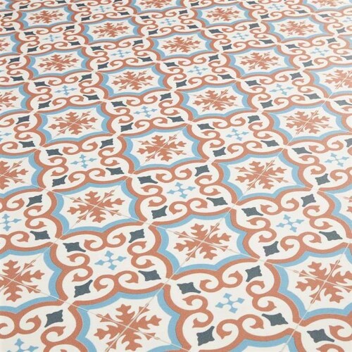 Cuenca Blue Sheet Vinyl Flooring. 2 Metre Wide Roll. - Etsy