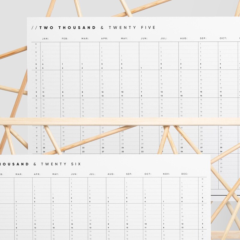 Big Ass Calendar - Etsy