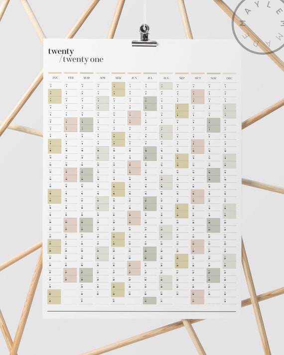 printable wall calendar