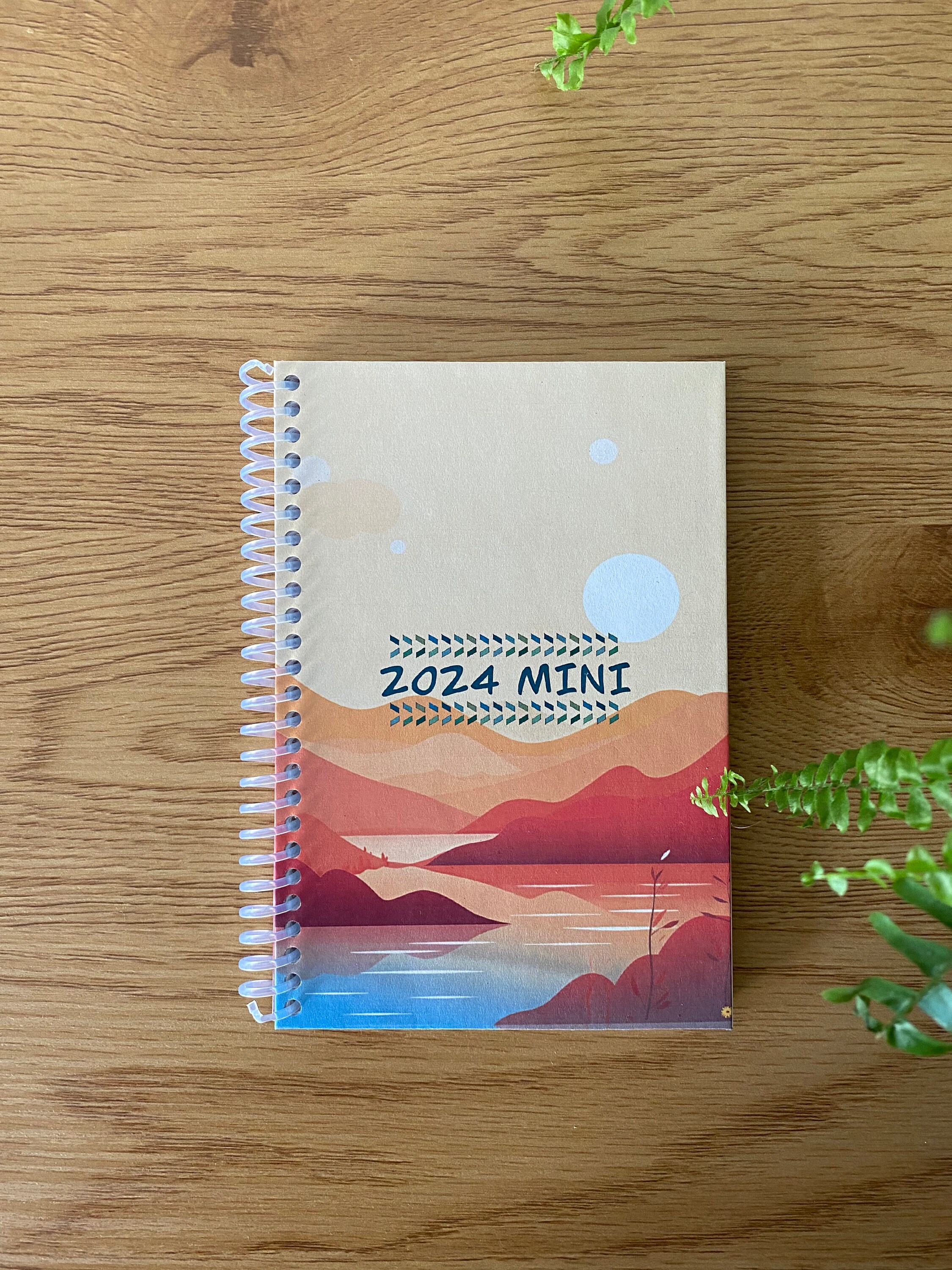 Eco-friendly 2024 Mini Diary Planner Sustainable Monthly - Etsy