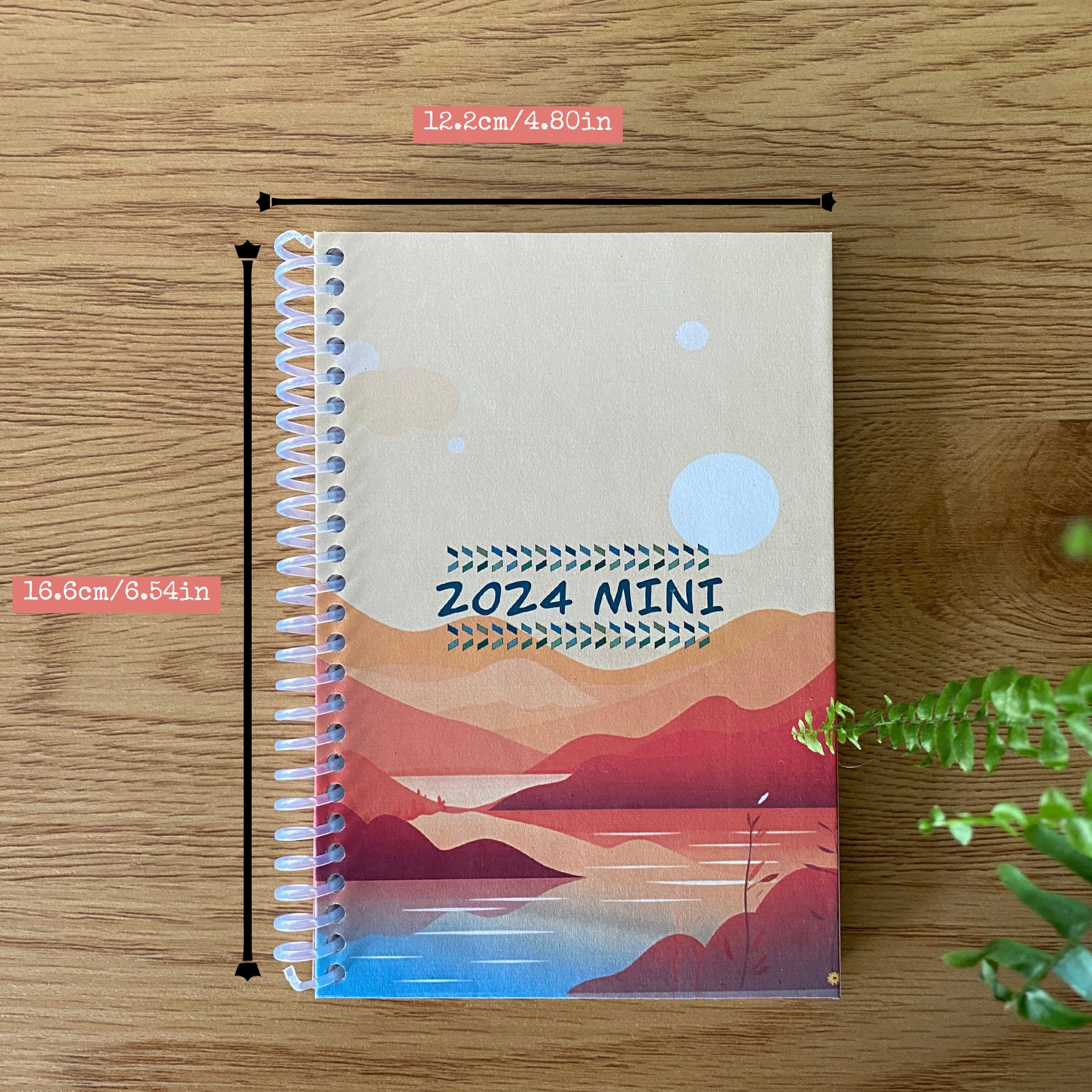 Eco-friendly 2024 Mini Diary Planner Sustainable Monthly - Etsy