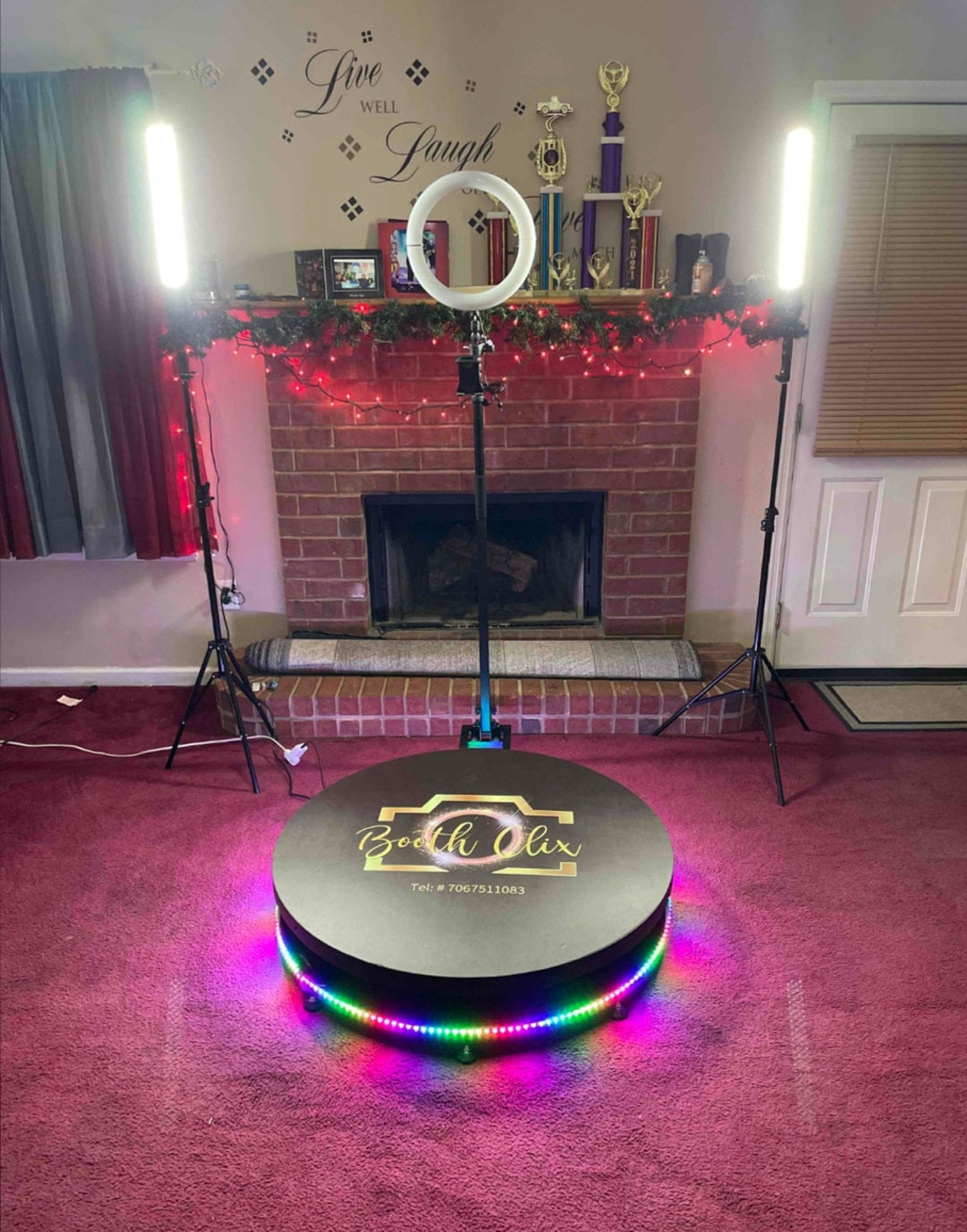 360 Photo Booth Selfie Video for Party Wedding Events Rotating | Etsy