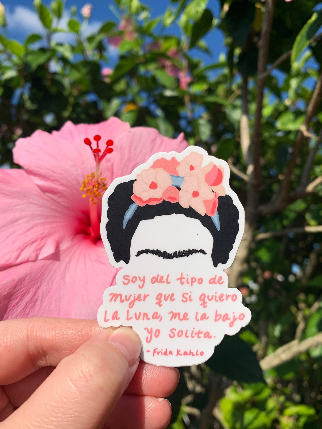 Frida Kahlo Sticker | Frida Kahlo Quote | Frida Kahlo Art | Inspiring ...