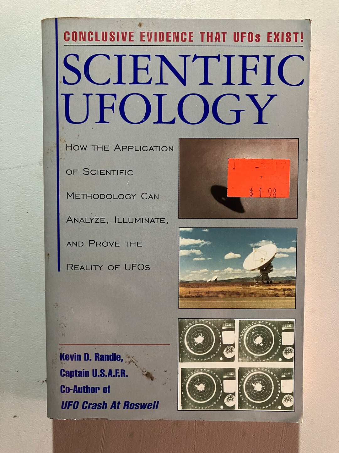 Scientific Ufology Ufos Kevin D Randle 1999 1990s Vintage Paperback ...