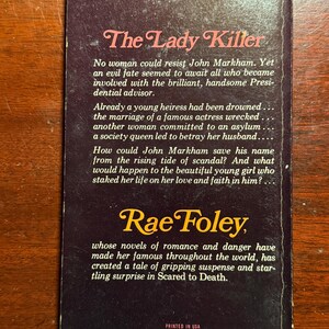 Scared to Death Rae Folly Gothic Horror 1971 1970s Vintage Paperback ...