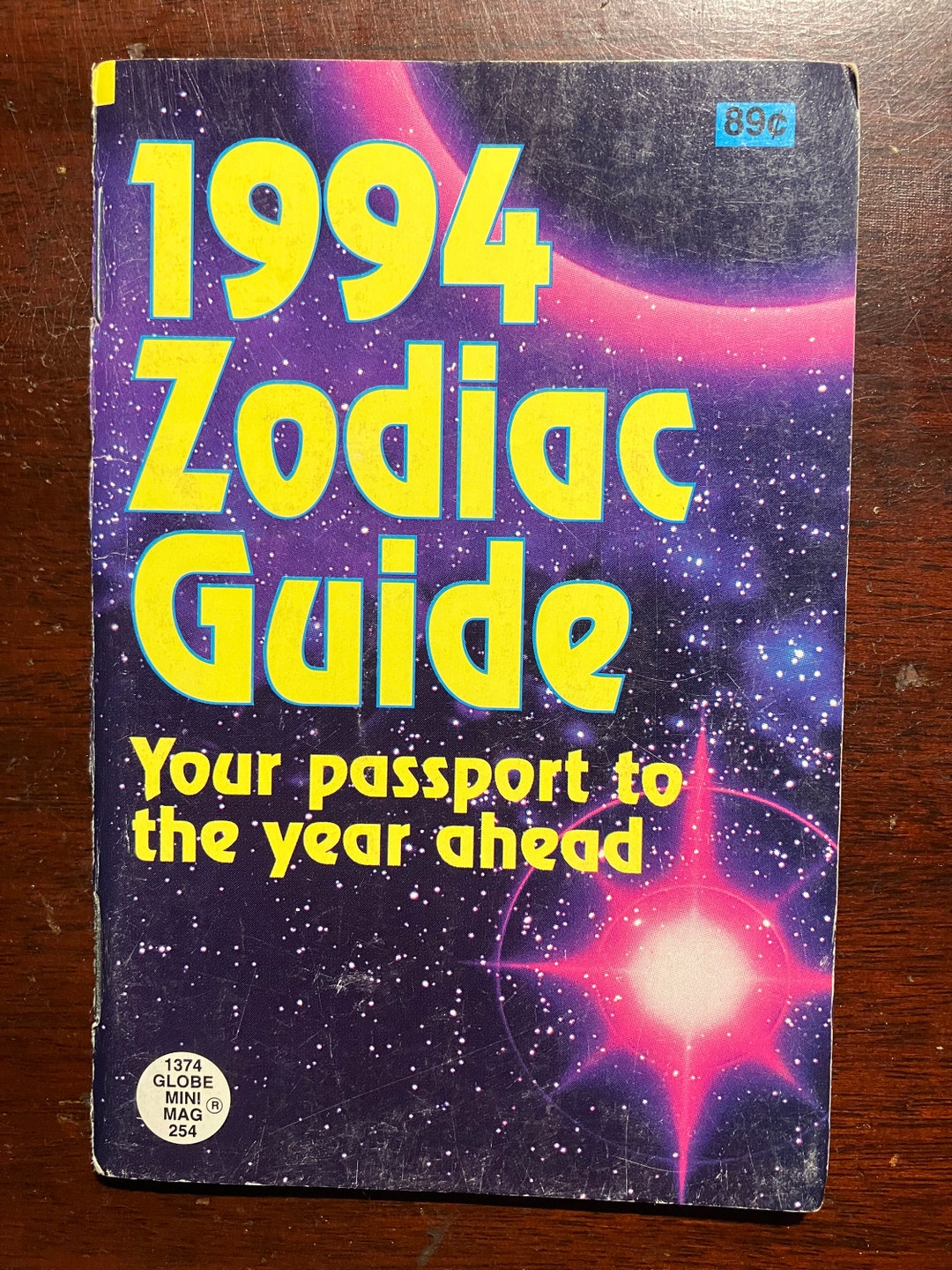 1994 Zodiac Guide Globe Mini Mag Vintage Astrology Horoscope Magazine ...