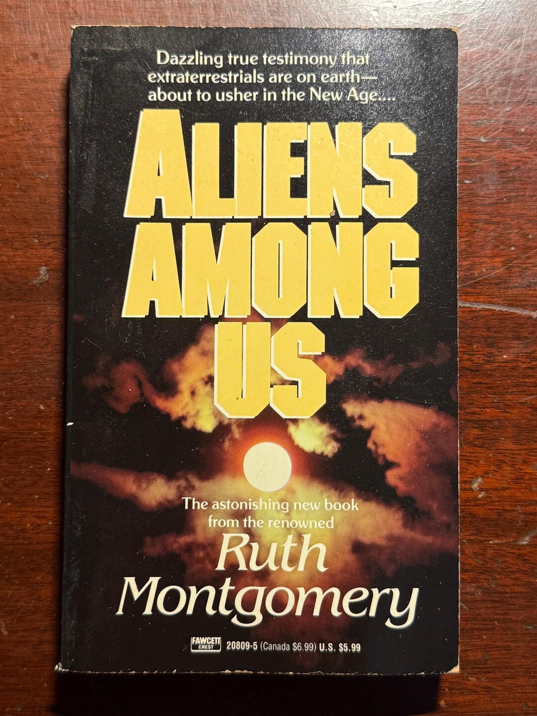 Aliens Among Us Ruth Montgomery 1993 1990s Vintage Mass Market ...