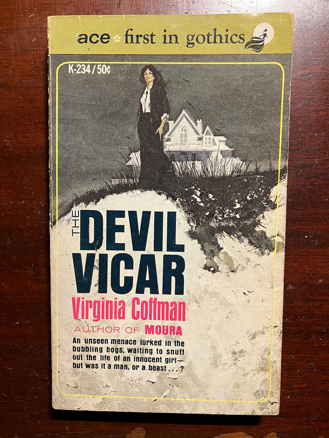The Devil Vicar Virginia Coffman Ace 1966 1960s Gothic Horror Vintage ...