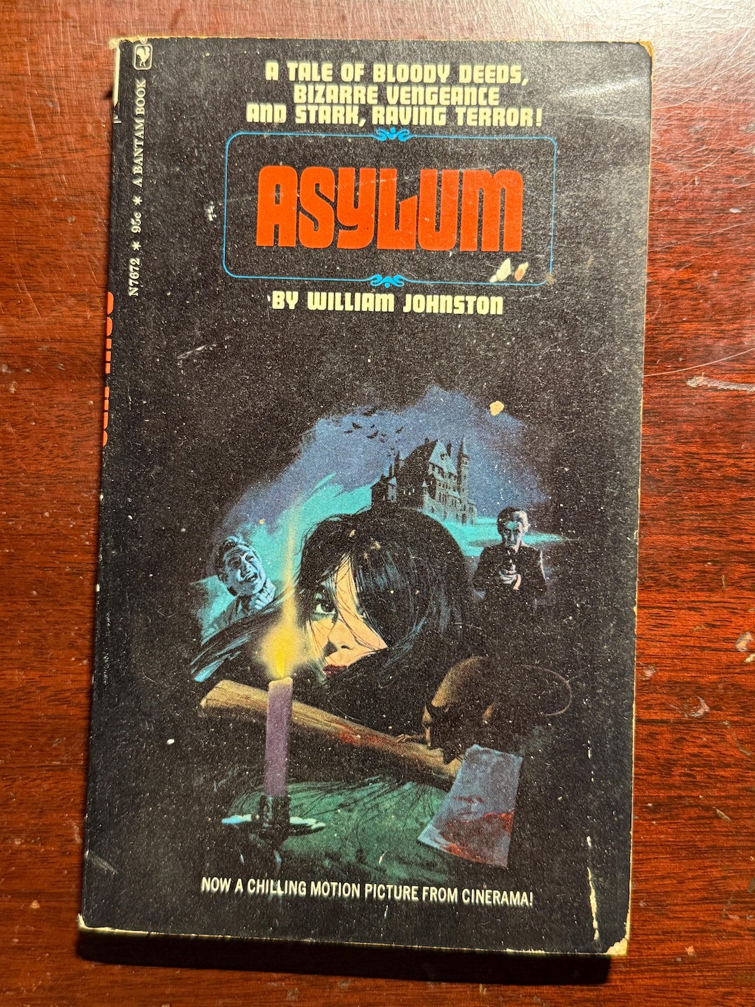Asylum William Johnston Horror Cinema 1972 1970s Vintage Mass Market ...