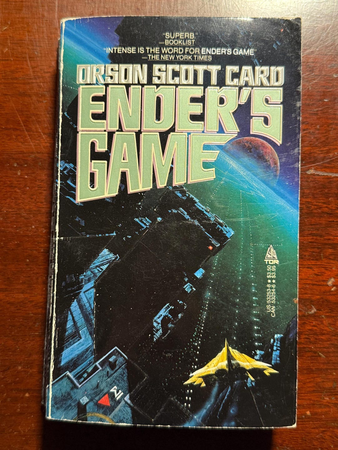 Ender’s Game Orson Scott Card Science Fiction 1986 1980s Vintage Mass ...