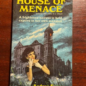 House of Menace Audrey Furness Gothic Horror 1966 1960s Vintage Mass ...