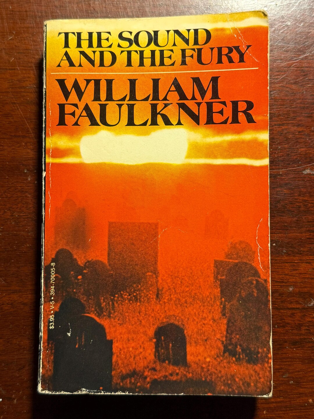 The Sound and the Fury William Faulkner 1954 1950s Vintage Mass Market ...