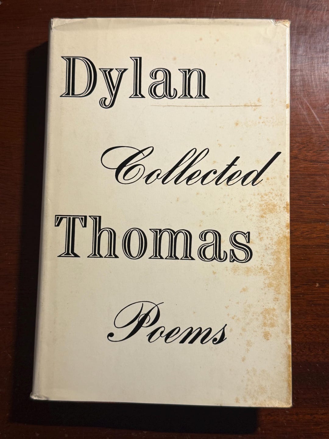 Dylan Thomas Collected Poems 1957 1950s Vintage Hardcover Book - Etsy