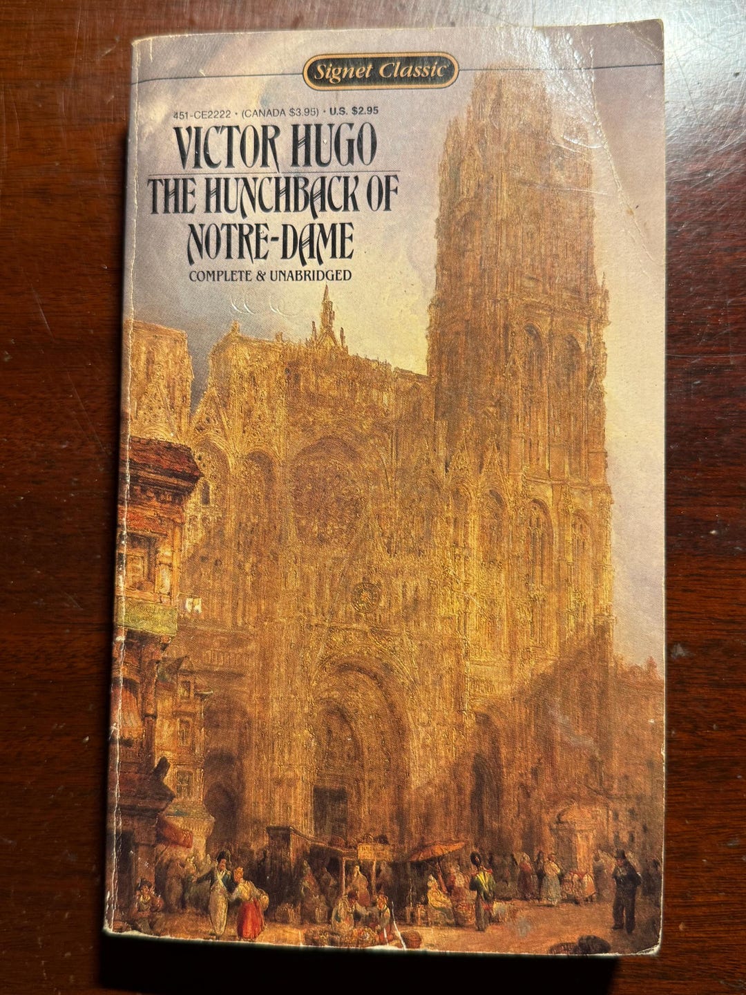 Victor Hugo the Hunchback of Notre-dame Signet 1960s Vintage Mass ...