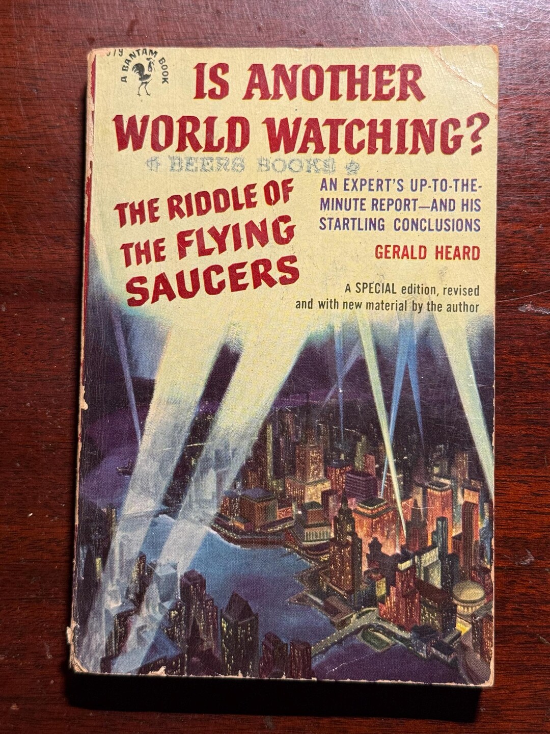Is Another World Watching? Flying Saucers Gerald Heard 1953 1950s ...