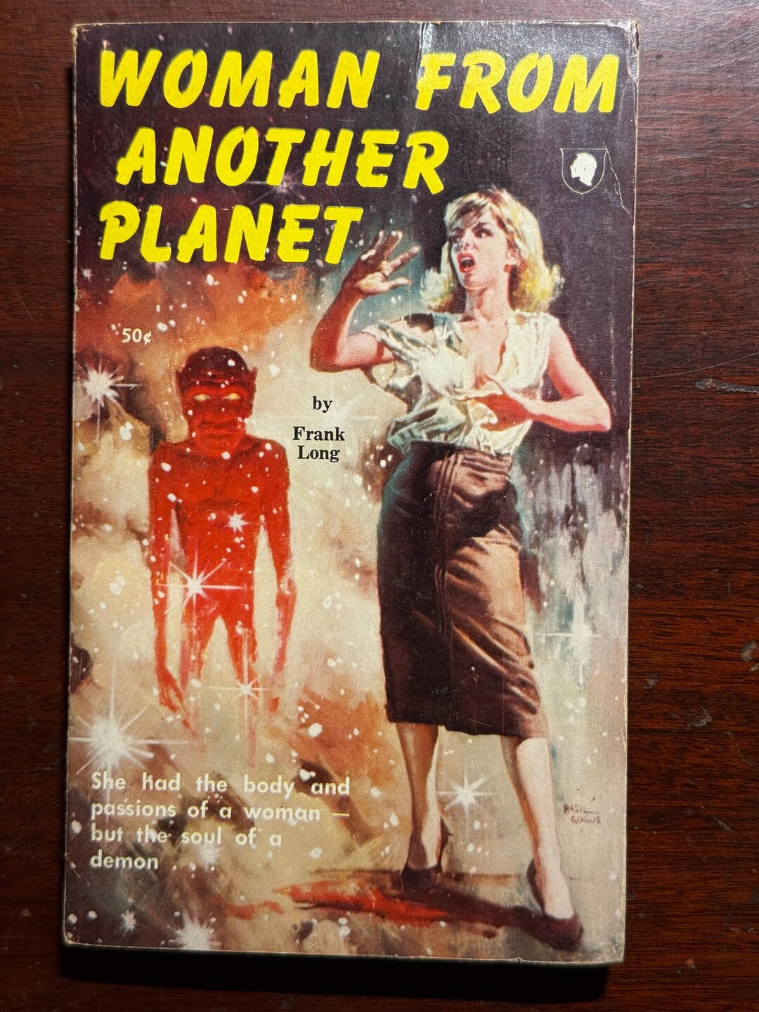 Woman From Another Planet Frank Long 1960 1960s Vintage Mass Market ...