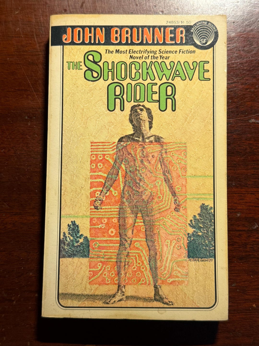 The Shockwave Rider John Brunner Science Fiction 1976 1970s Vintage ...