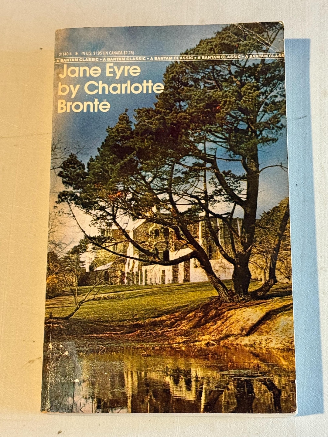Jane Eyre Charlotte Bronte Bantam Classic 1986 1980s Vintage Mass ...
