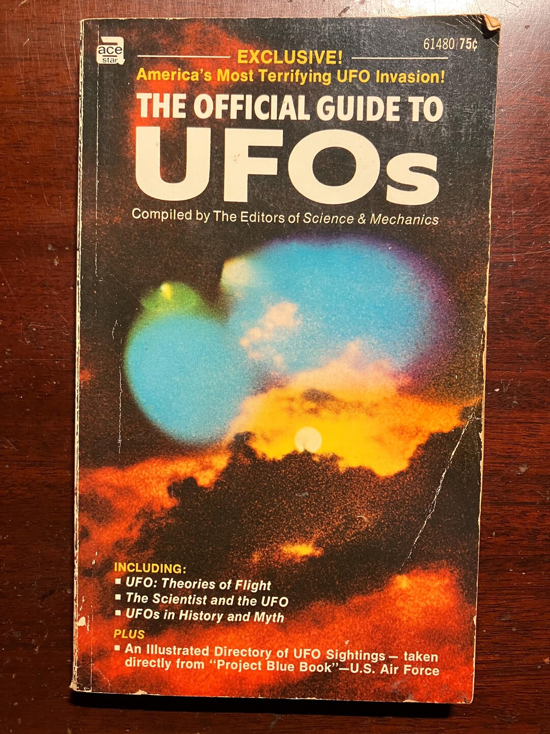 The Official Guide to Ufos Ace Star 1968 1960s Vintage Mass Market ...