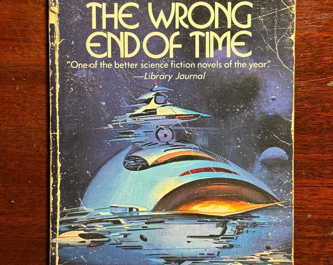 John Brunner the Wrong End of Time 1973 1970s Vintage Mass Market ...