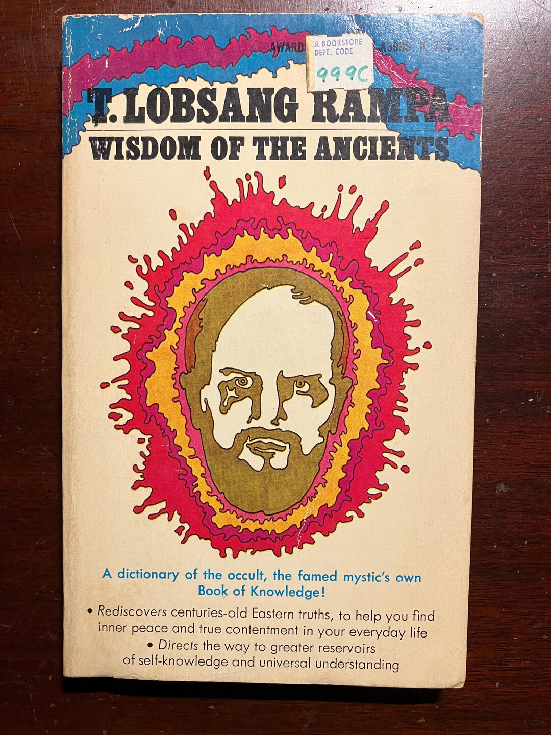 T Lobsang Rampa Wisdom of the Ancients 1968 1960s Vintage Mass Market ...