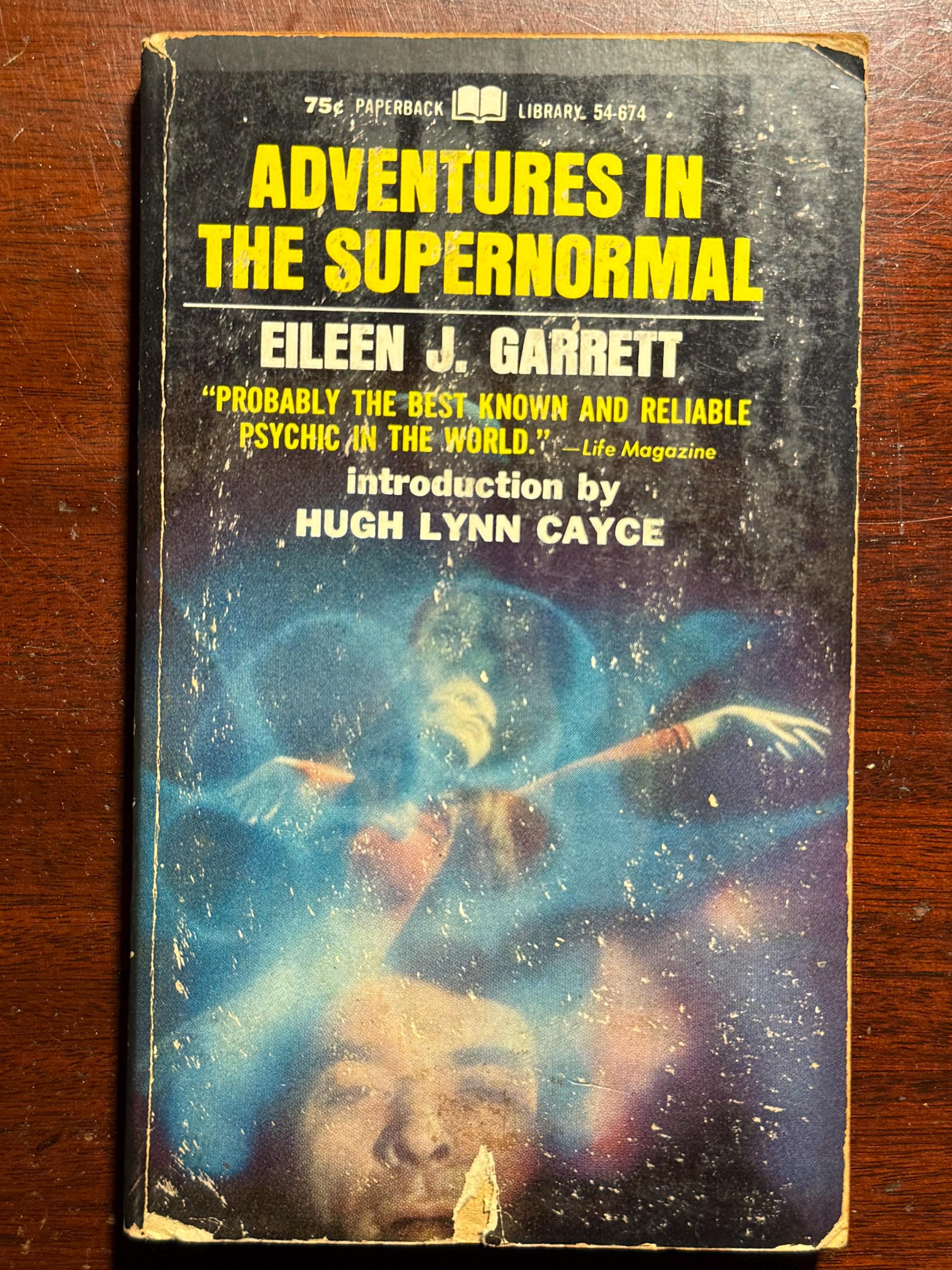 Adventures in the Supernormal Eileen J Garrett 1968 1960s Vintage Mass ...