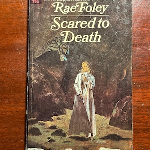 Scared to Death Rae Folly Gothic Horror 1971 1970s Vintage Paperback ...