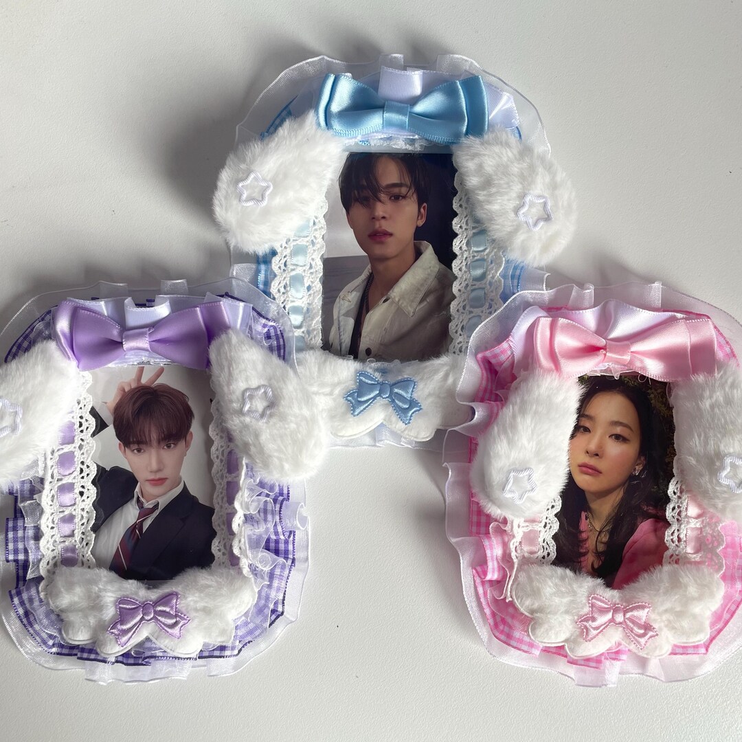 Photocard Holder Photocard Toploader Coquette Kpop Decor | Photocard ...