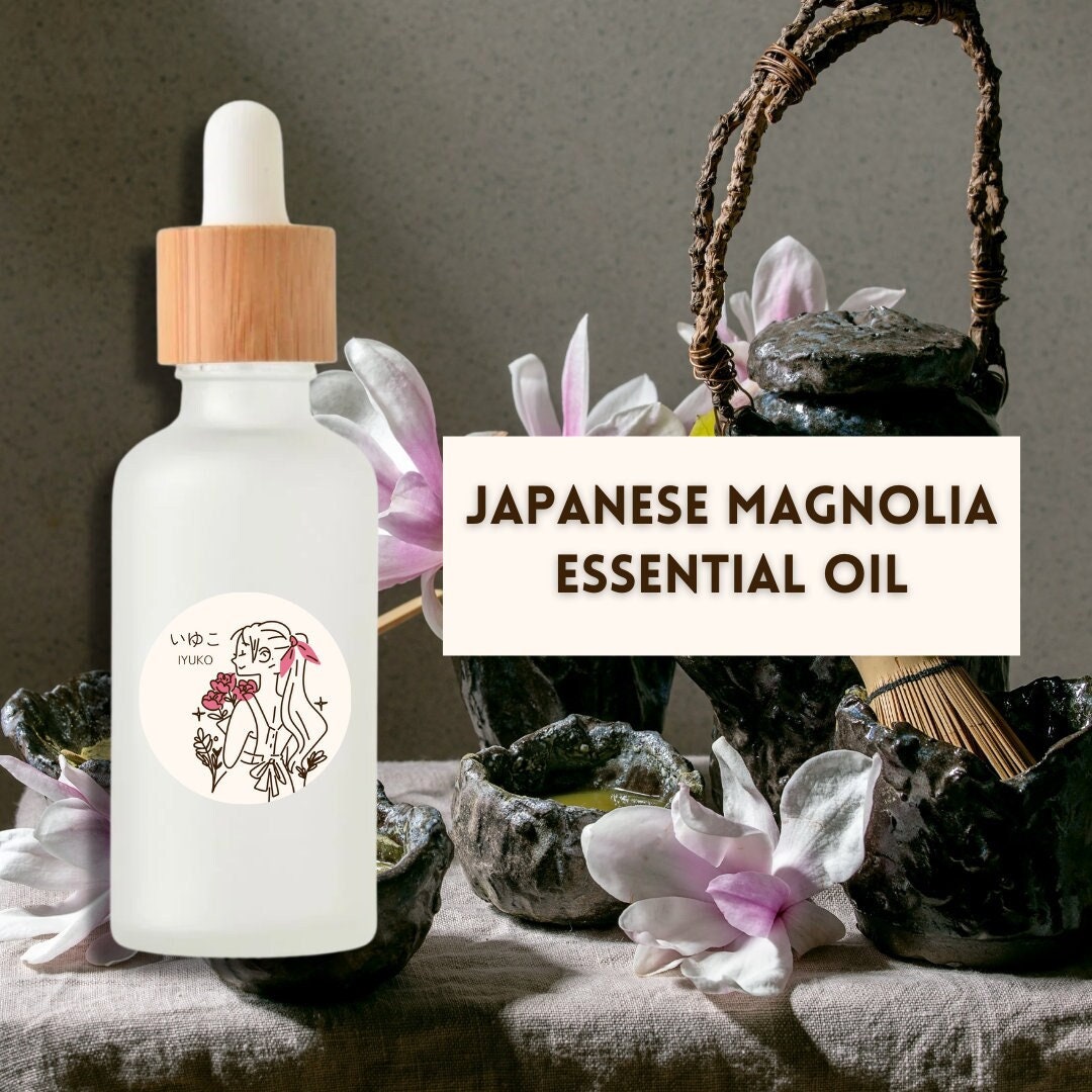 Japanese Magnolia Essential Oil for Aromatherapy, Wood Diffuser, Home ...